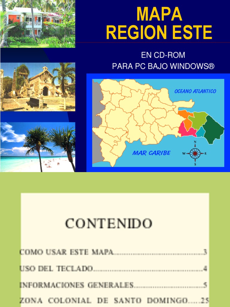 Mapa Region Este | PDF