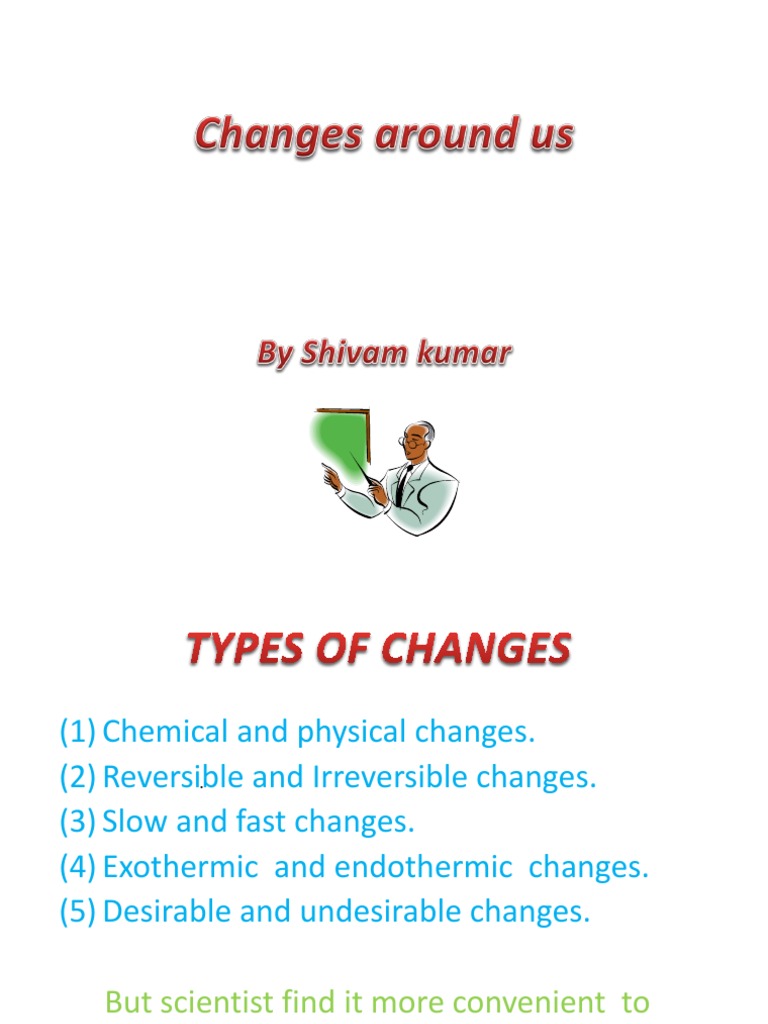 Changes Around Us | PDF
