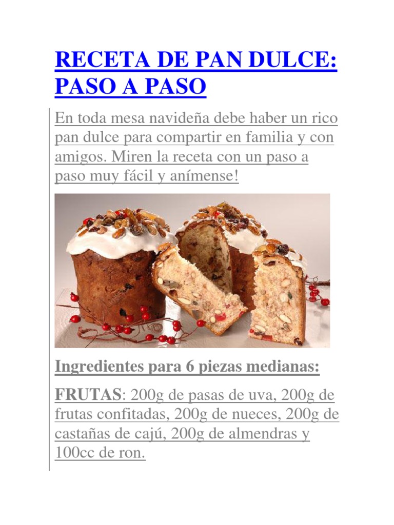 Pan Dulce | PDF