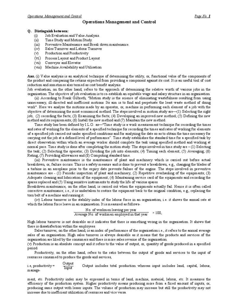 10 Operations Management | Download Free PDF | Operations Management ...