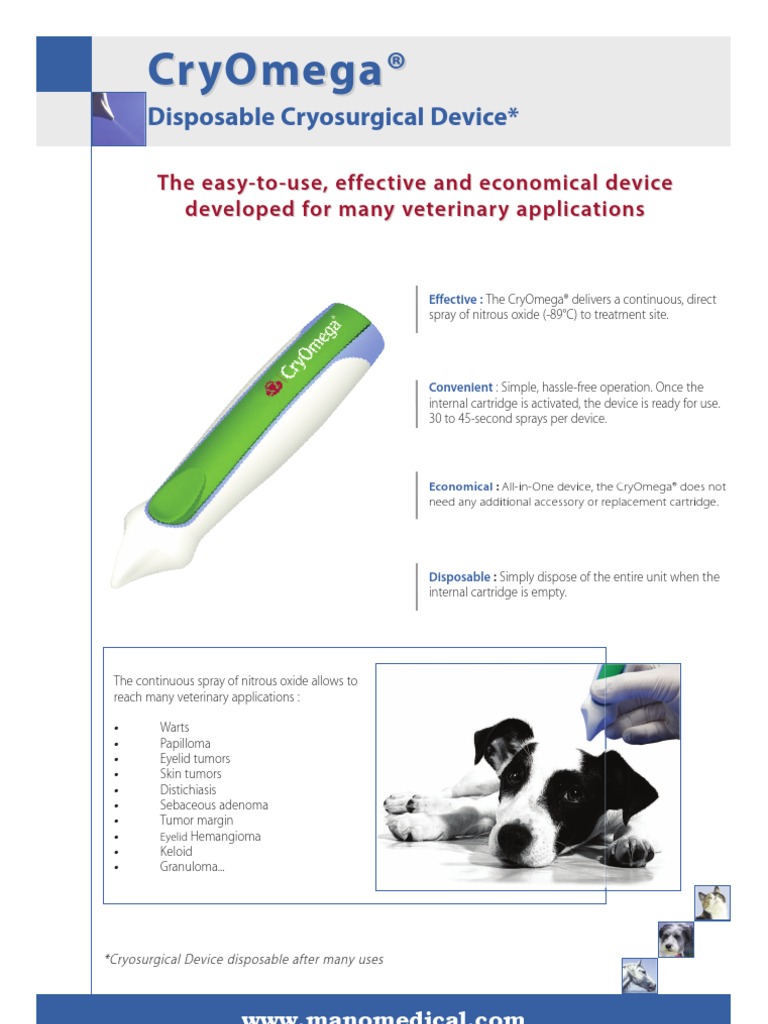 Cryomega Vet | PDF
