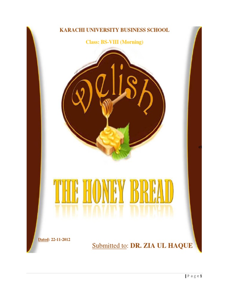 Honey Bread Project | PDF | Statistical Significance | Statistical ...