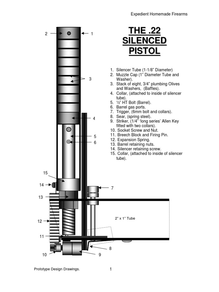 22 Pistol | PDF | Screw | Trigger (Firearms)