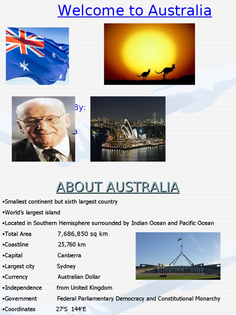 An Informative Overview of Australia: Its Geography, Population ...
