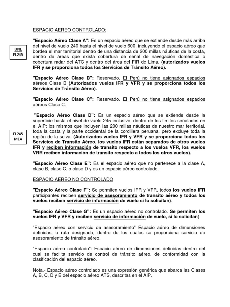 Espacio Aereo Controlado | Descargar gratis PDF | Ingeniería ...