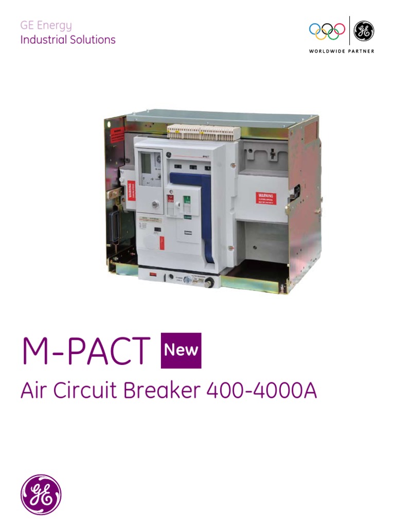 Ge - Mpact Mpro Acb (400a - 4000a) | PDF | Switch | Power Supply