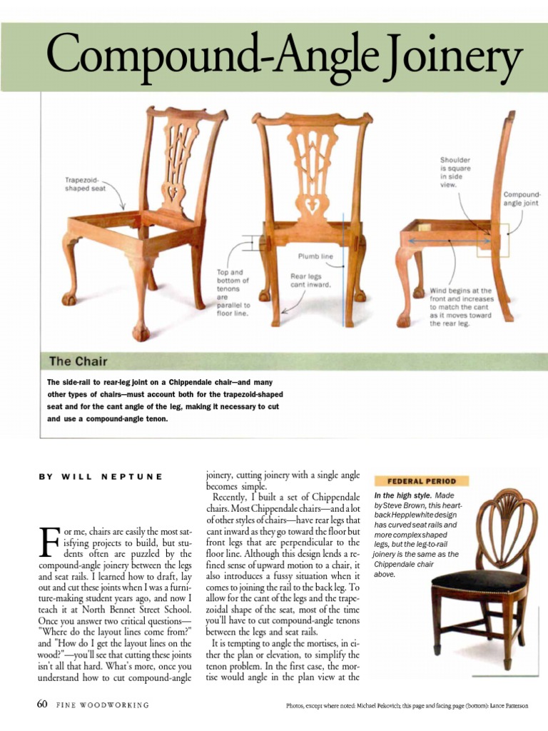 143 060 Compound Angle Joinery | PDF | Woodworking | Wood