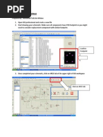 DipTrace PCB Layout Instructions | PDF | Printed Circuit Board | Computer Engineering