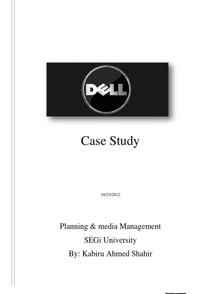 Dell Case Study | PDF | Dell | Direct Marketing