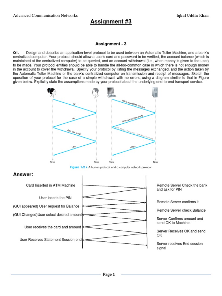 Advanced Computer Networks - DR Arshad | PDF | Communications Protocols ...