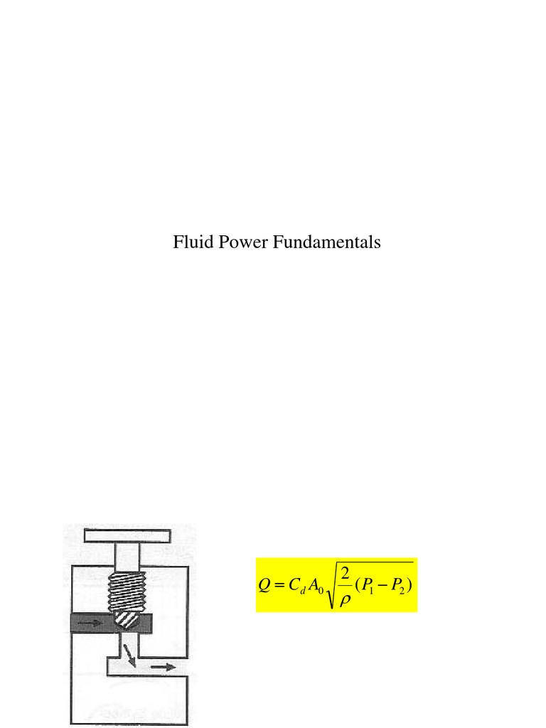 Flow Control Valves in Fluid Power Systems | PDF | Technology & Engineering