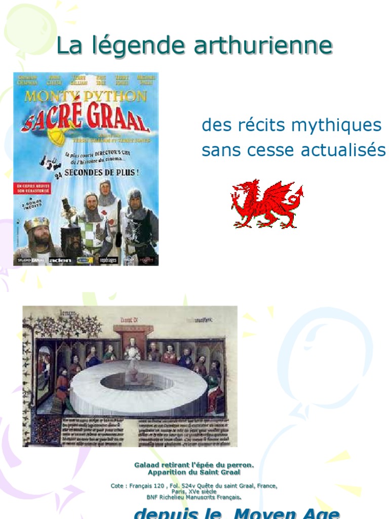 La Légende Arthurienne | PDF | Graal | Roi Arthur