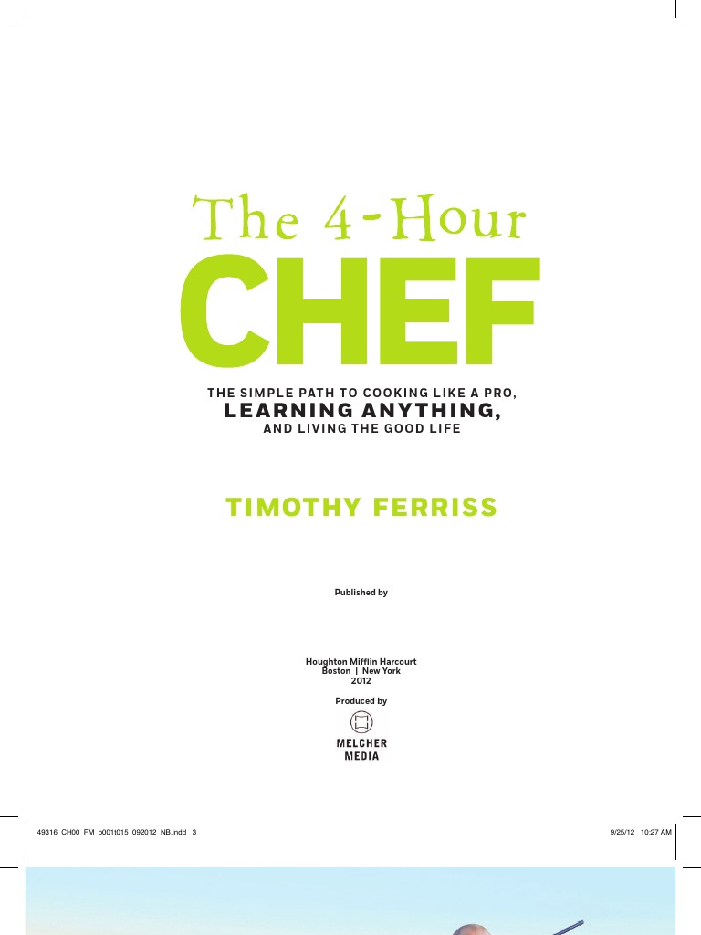 4 Hour Chef | PDF | Food And Drink | Foods