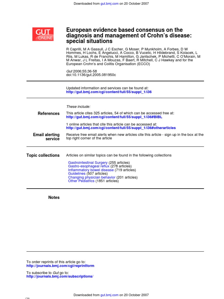 Ecco Guidelines On Infection | Guidelines on Prevention and Management ...
