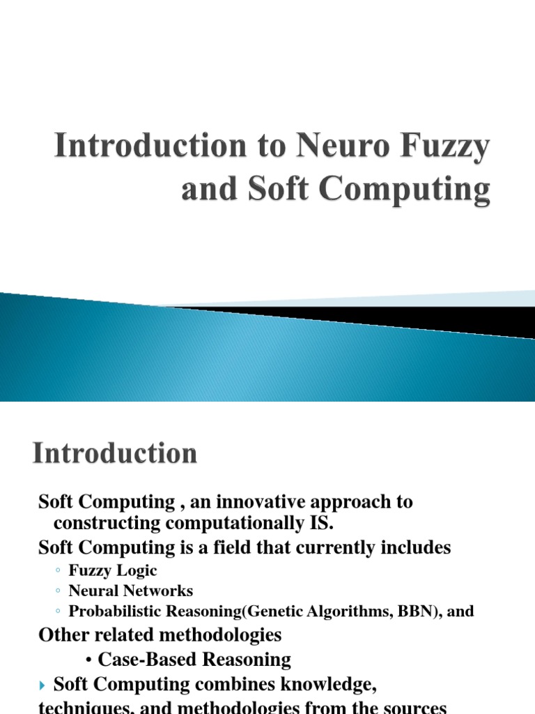 Introduction To Neuro Fuzzy and Soft Computing | PDF | Artificial Intelligence | Intelligence ...