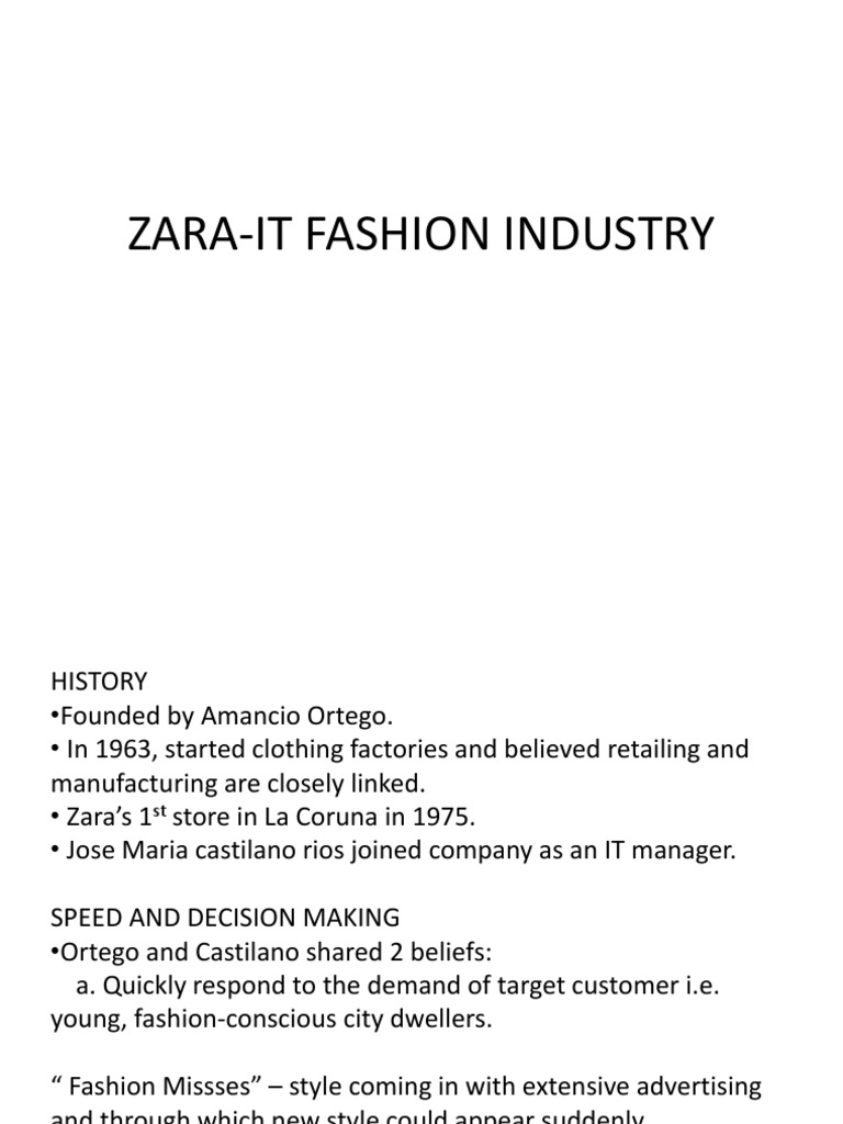 Zara Case Study Harward | PDF | Fashion | Advertising
