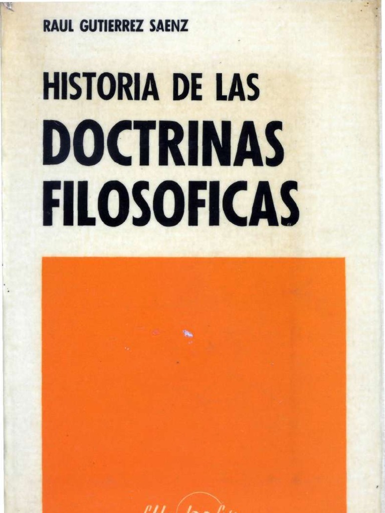 Historia de Las Doctrinas Filosoficas | PDF | Science | Conocimiento