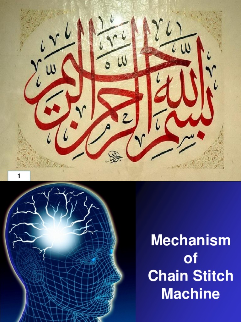 Chain Stitch Presentation | PDF | Sewing Machine | Seam (Sewing)