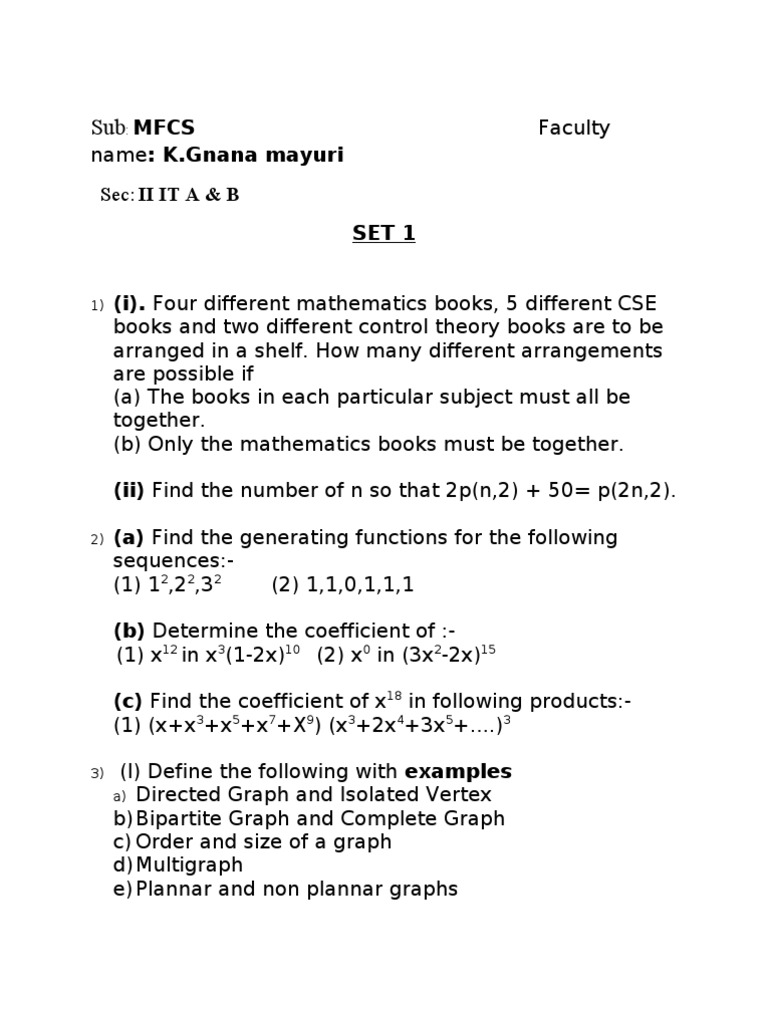 Final Sets | PDF | Visual Cortex | Discrete Mathematics