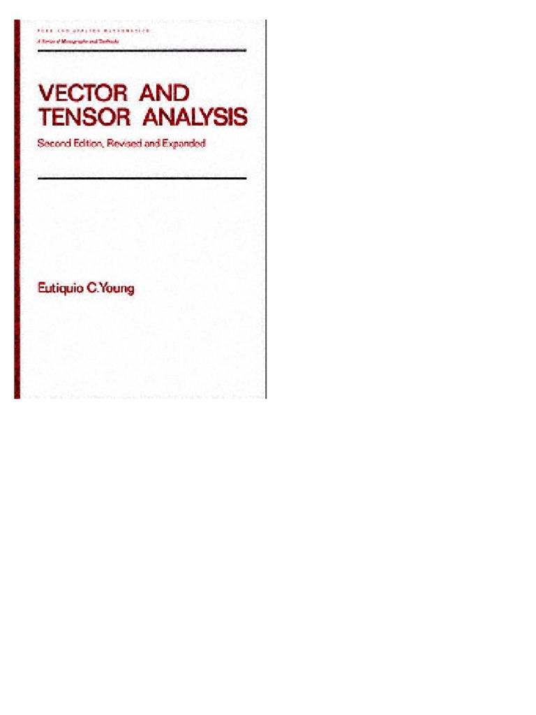 Vector and Tensor Analysis | Tensor | Euclidean Vector Vector and Tensor Analysis | Tensor | Euclidean Vector