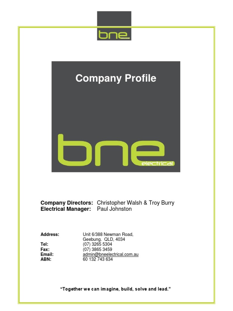 BNE Electrical Profile | PDF | Mechanical Fan | Switch