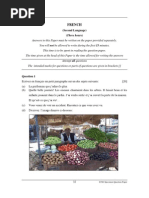 CBSE Class 10 French Worksheet (3) - 0 | PDF