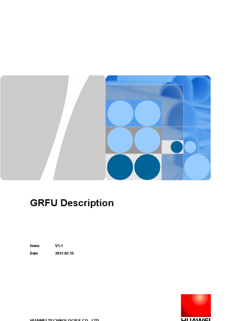 GRFU Description: Huawei Technologies Co., LTD | PDF | Trademark | Gsm