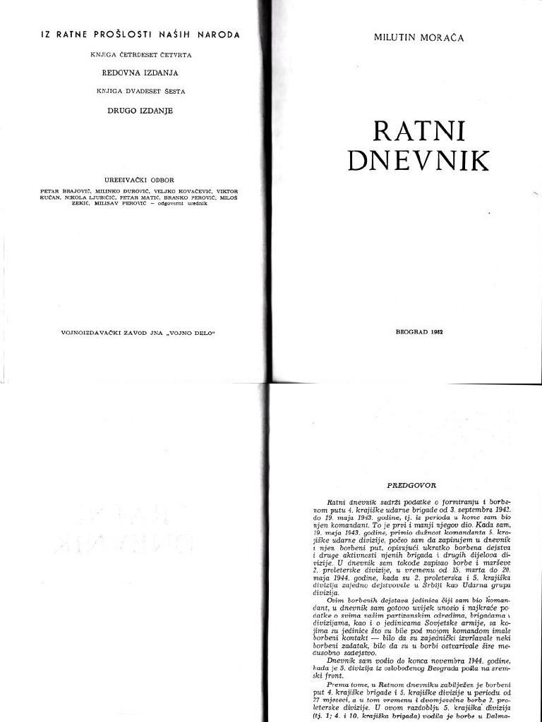 Ratni Dnevnik | PDF
