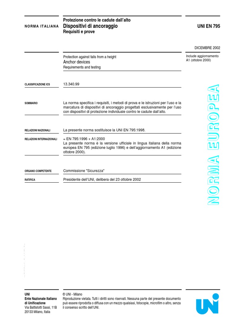 Uni en 795 2002 | PDF