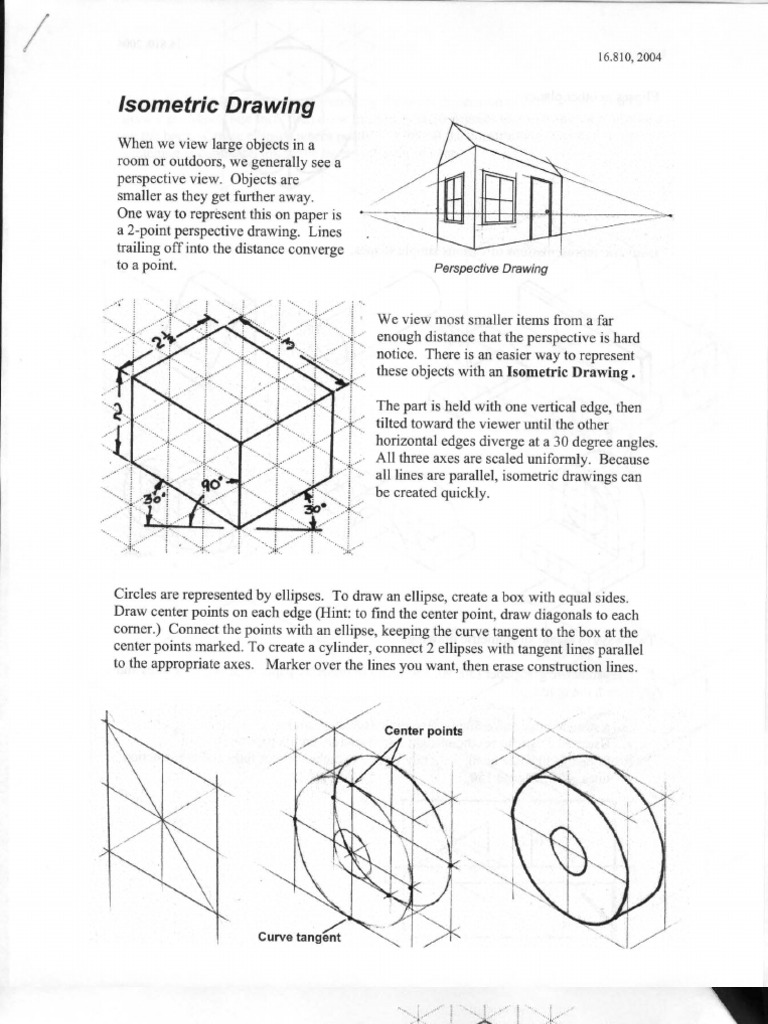 Isometric Drawing | PDF