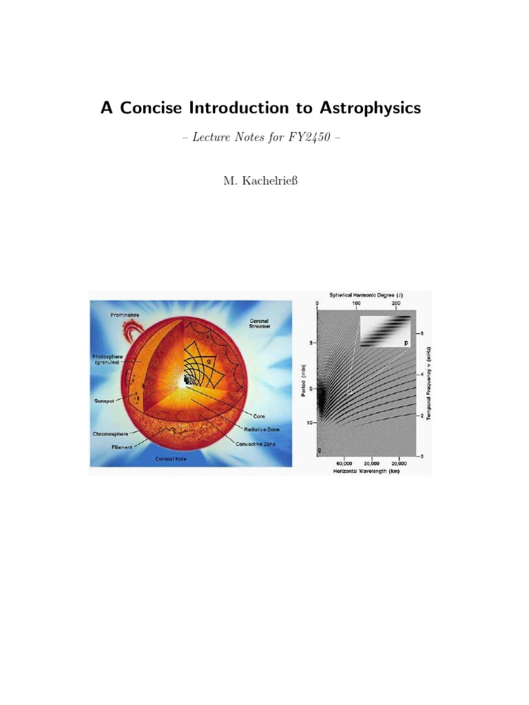 A Concise Introduction To Astrophysics | PDF