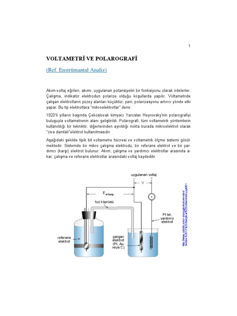 Voltametri Polarografi | PDF