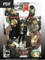 Persona 3 Reload 100% Walkthrough Guide | PDF