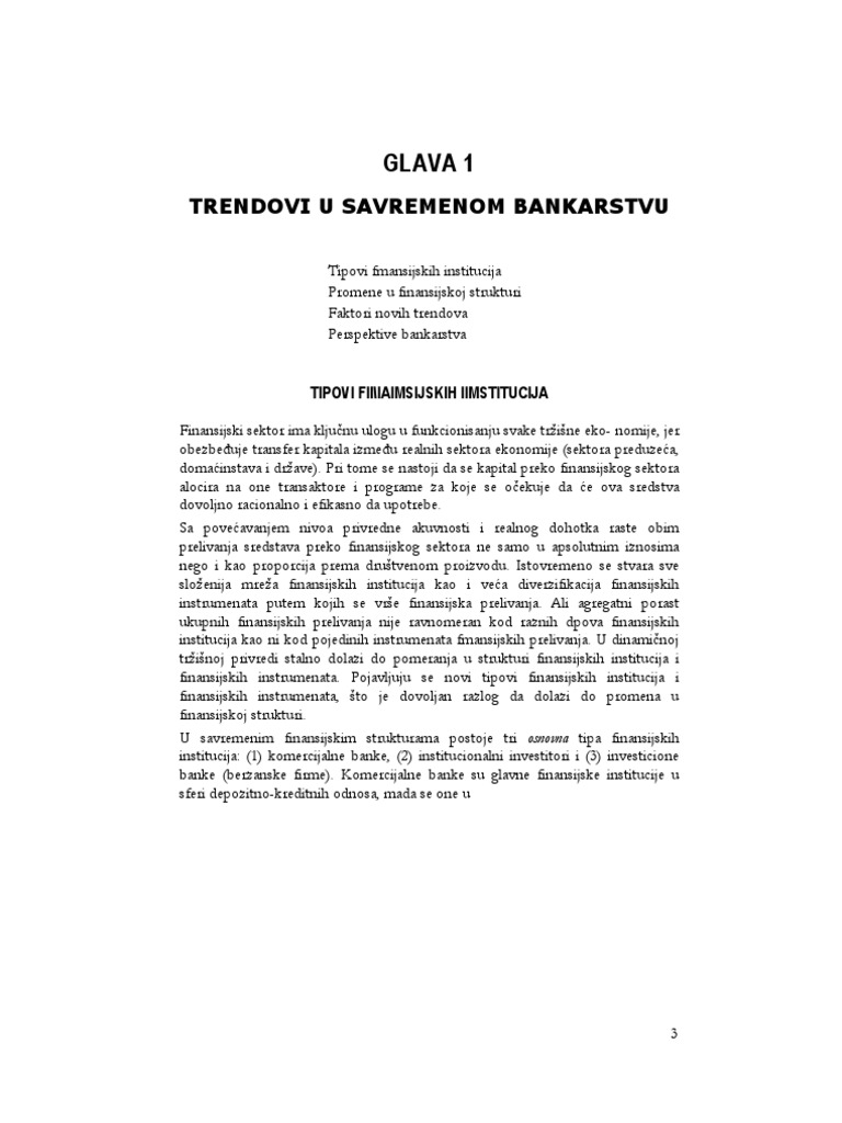 Milutin Ćirović - Bankarstvo | PDF