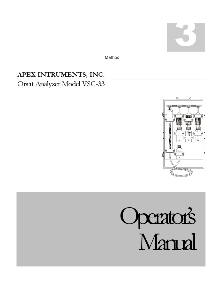 Orsat Analyser | PDF | Carbon Dioxide | Gases