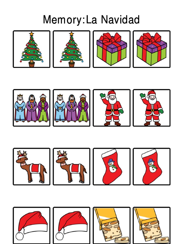 Memory La Navidad | PDF