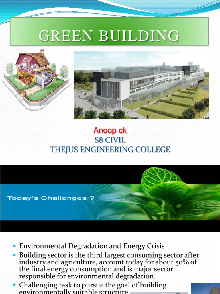 Green Building | PDF | Green Building | Efficient Energy Use