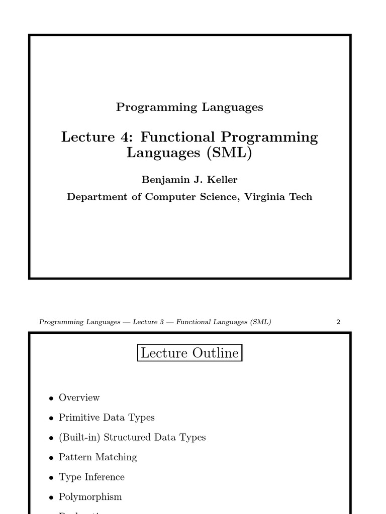 FFDSF | PDF | Functional Programming | Data Type