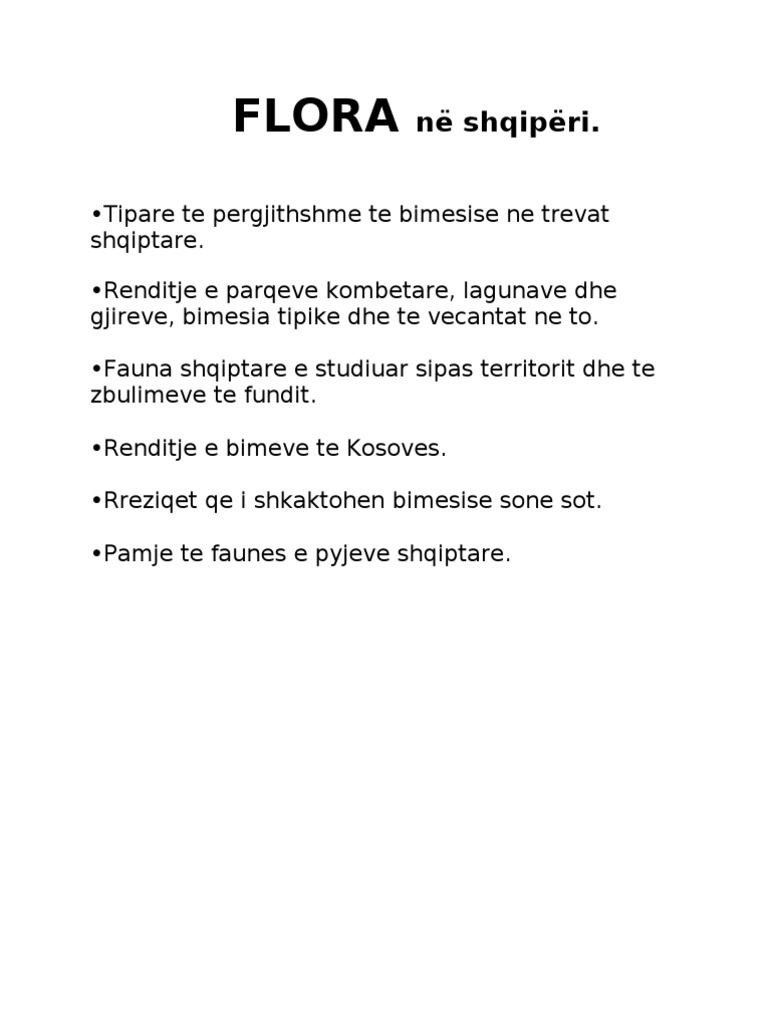 Bimesia Ne Shqiperi Dhe Kosove | PDF