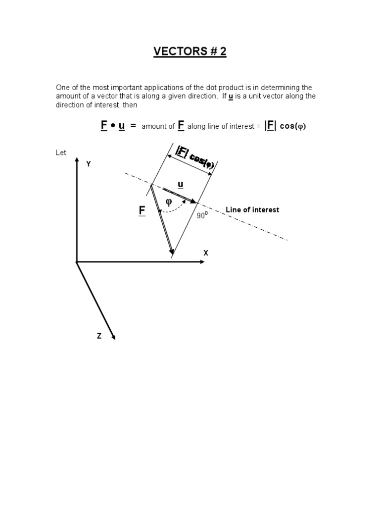 3D Vectors | PDF | Euclidean Vector | Force
