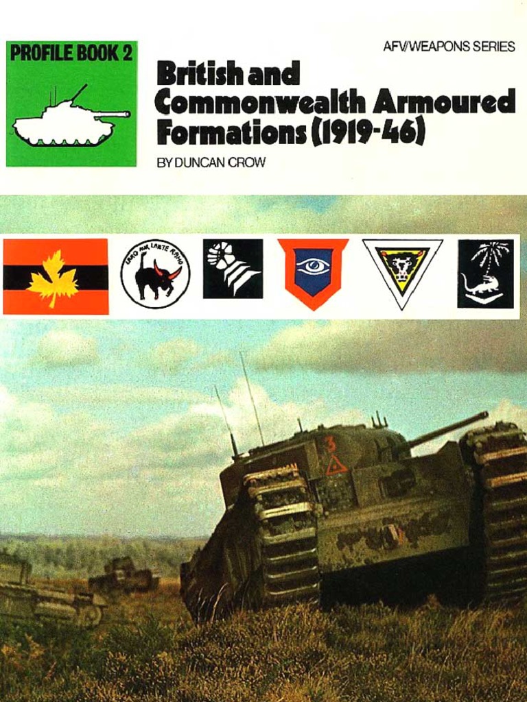 British and Commonwealth Armoured Formations 1919-46 | PDF