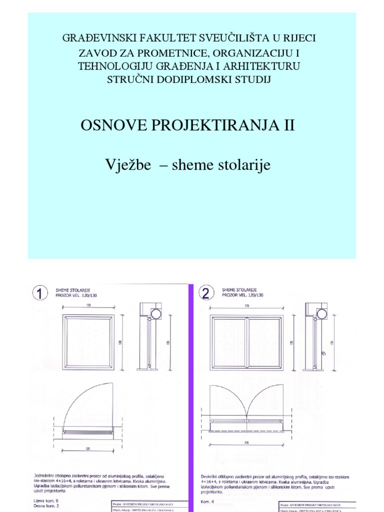 Projektiranje Zgrada | PDF