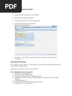 SAP Payroll GL Posting Process: PCP0 & PC00 | PDF | Debits And Credits ...