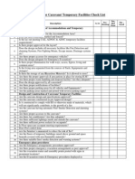 Welfare Facilities - Checklist | PDF
