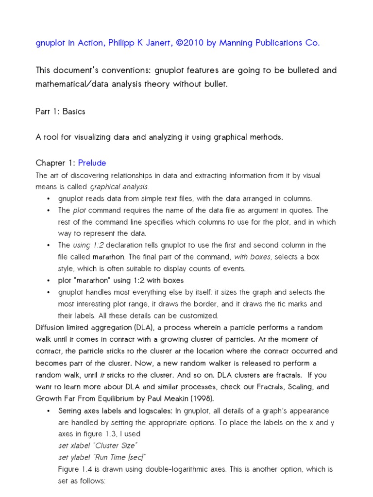 Gnuplot Basics | PDF | Sine | Parameter (Computer Programming)