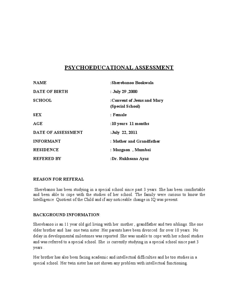 IQ Sample | PDF | Cognitive Neuroscience | Intelligence Quotient