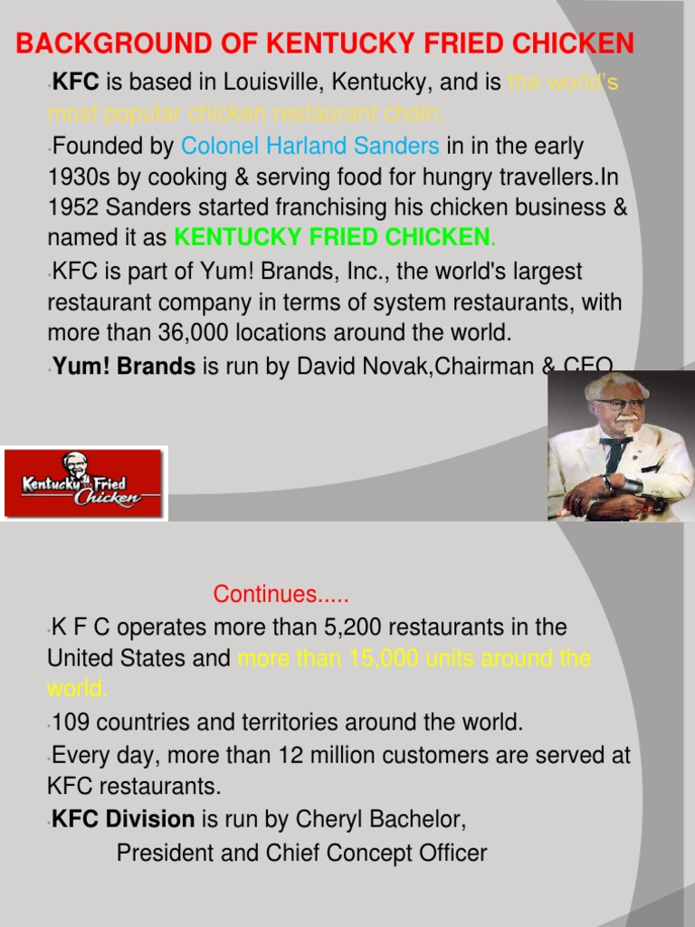 KFC Ethics | PDF | Food And Drink | Restaurant And Catering