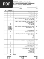 Saint Louis University Mental Status (SLUMS) Examination | PDF