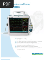 Guía de Uso Monitor de Signos Vitales Mindray Mec 1200
