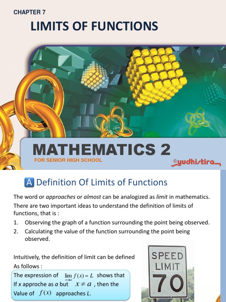 Limits of Functions | PDF | Limit (Mathematics) | Sine